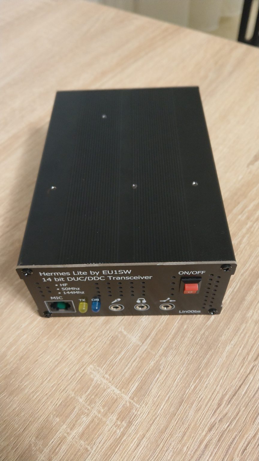 HF+VHF+50 Mhz Hermes-Lite 14 bit SDR DUC/DDC Трансивер от EU1SW ...